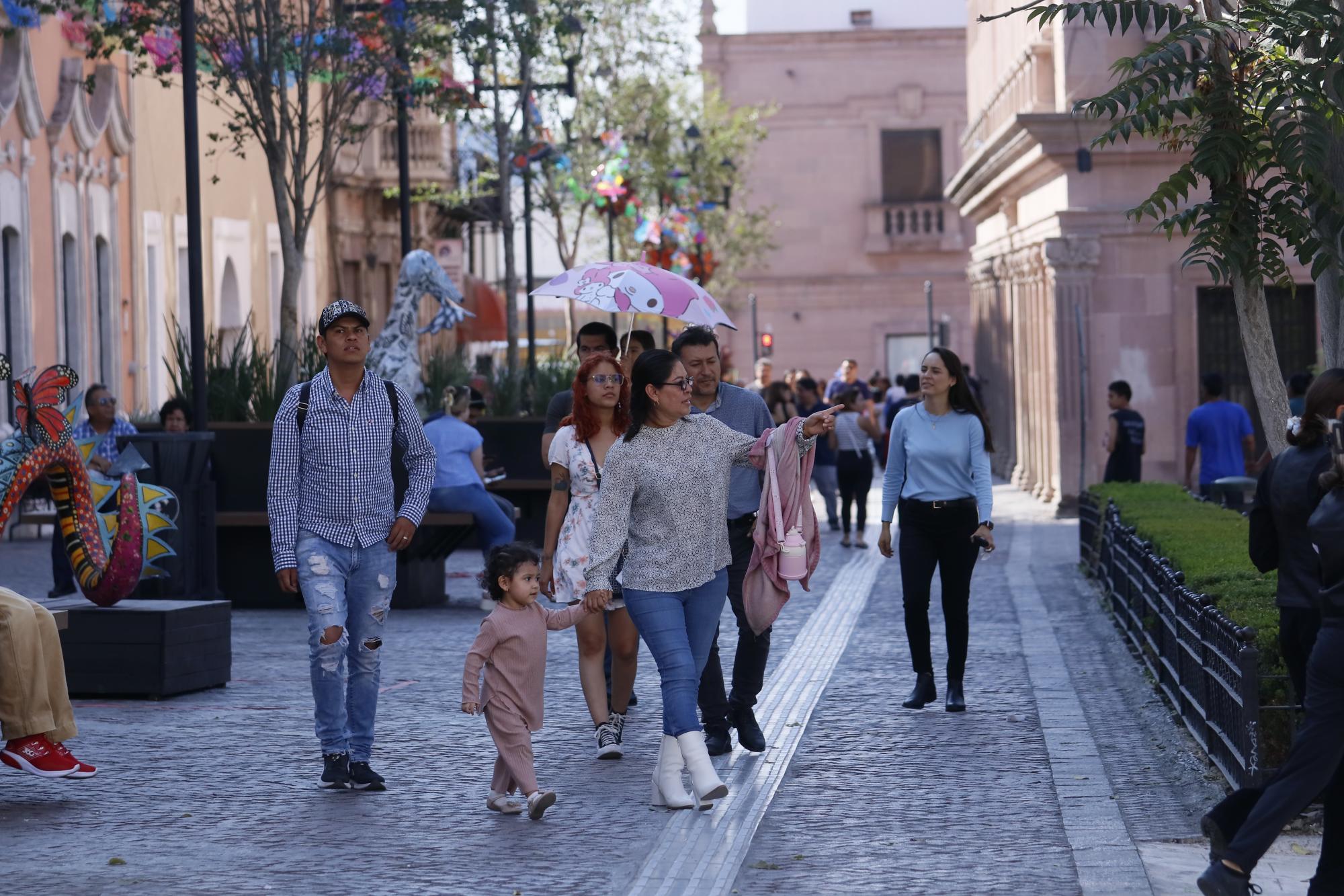 Paseo Capital, la zona peatonal retorna la vida al centro de Saltillo ...