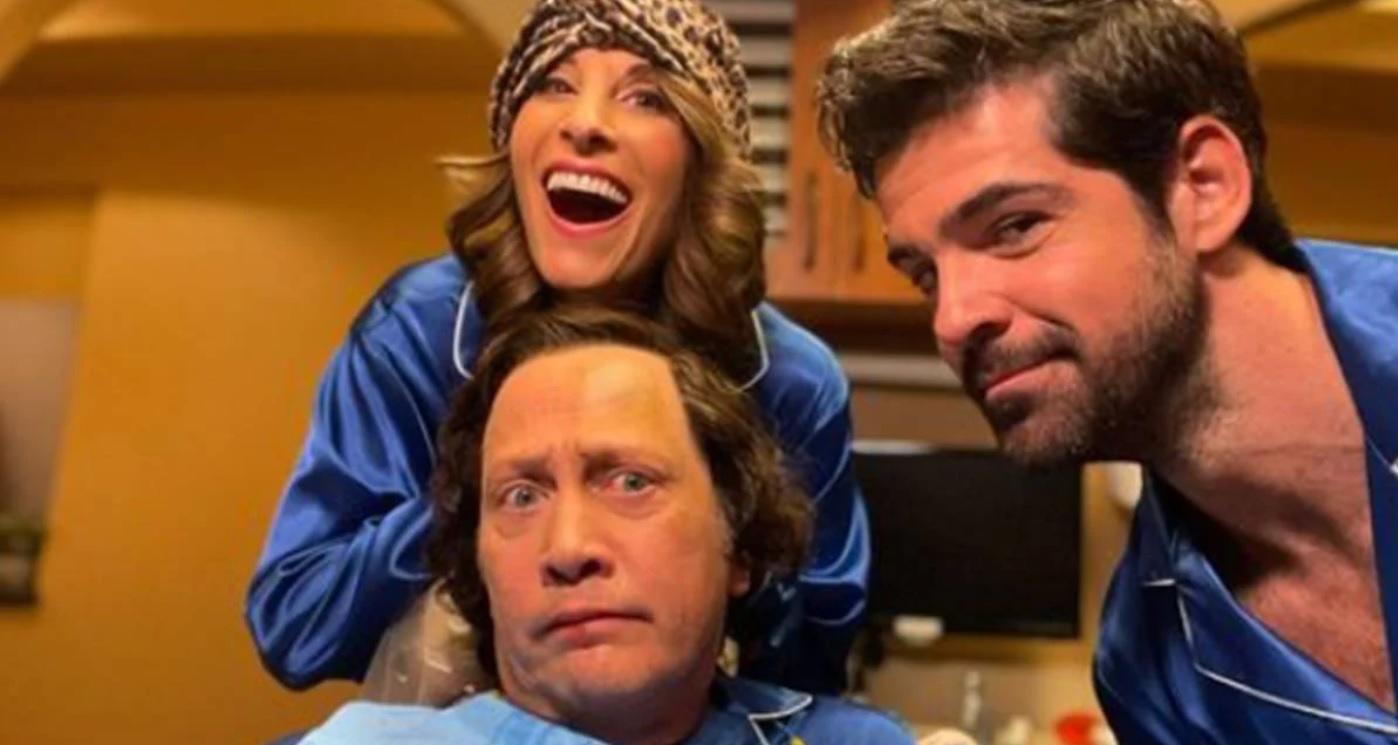 Rob Schneider y Mónica Huarte presentan ‘¡Qué viaje con papá!’ - Lado.mx